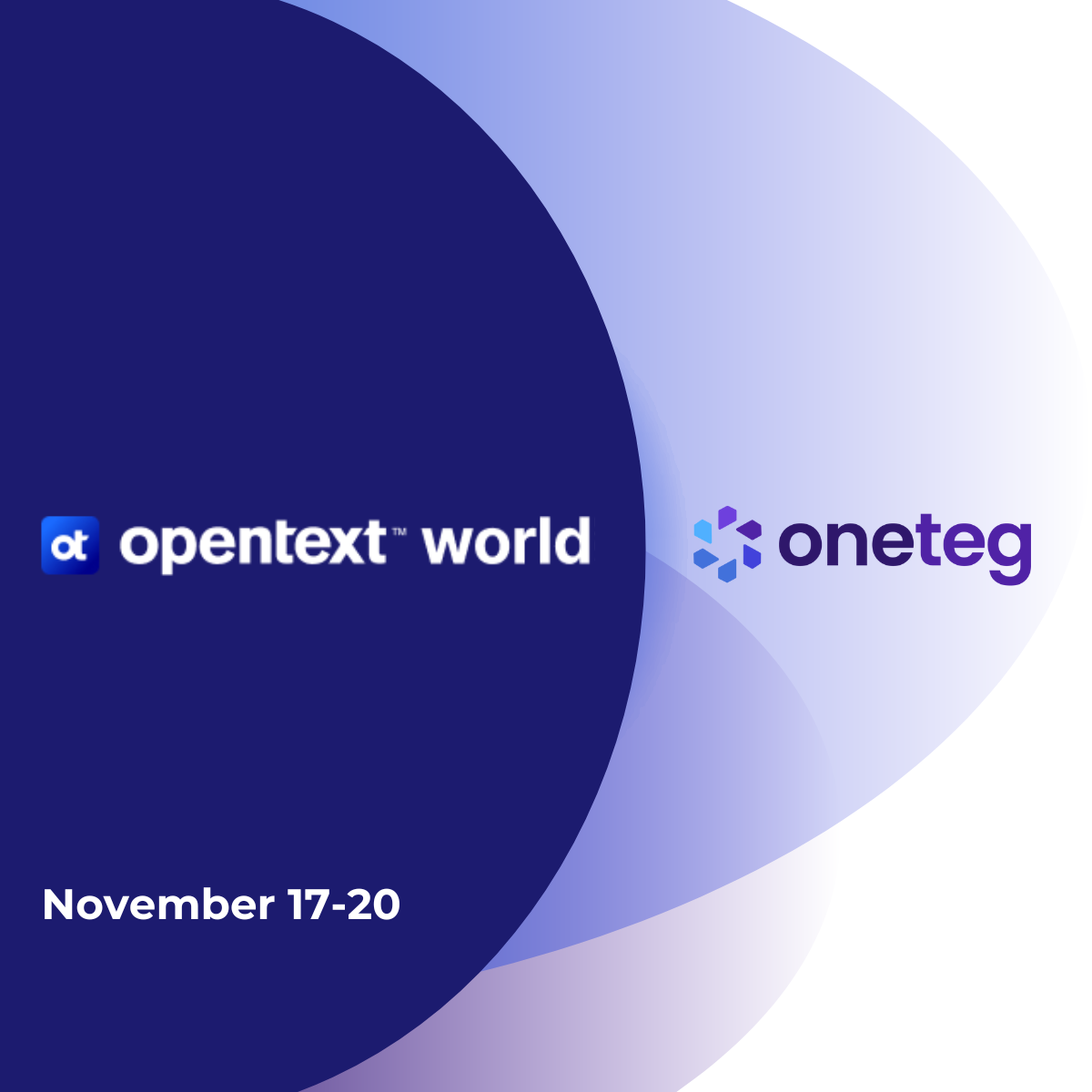 OpenText World 2025 - OneTeg